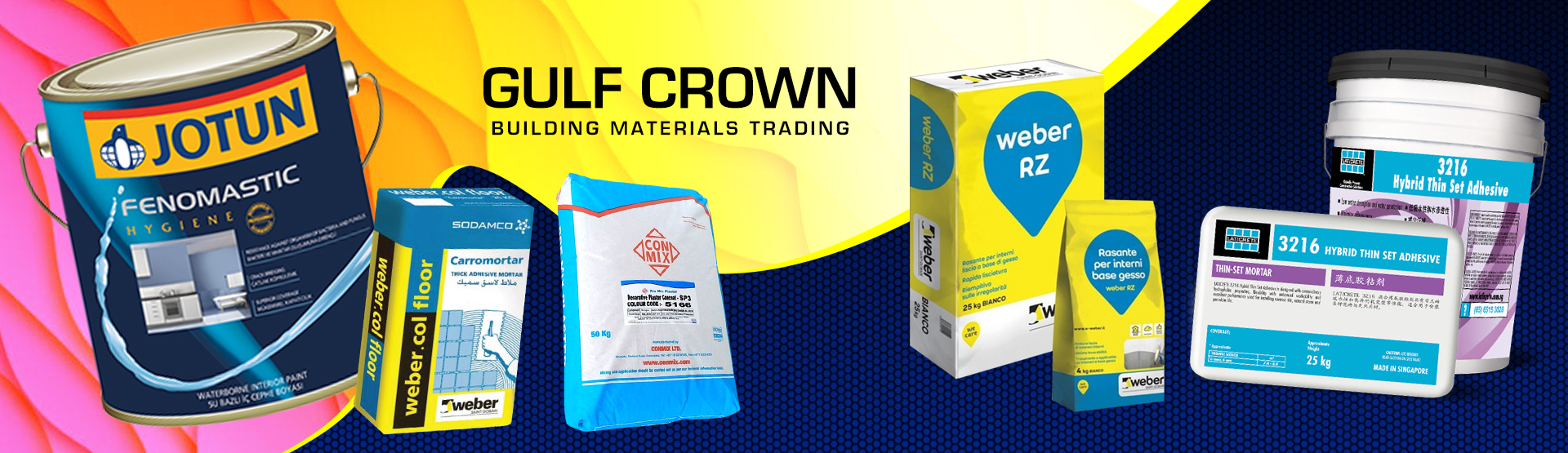 GULF CROWN BUILDING MATERIALS TRADING SHARJAH UAE