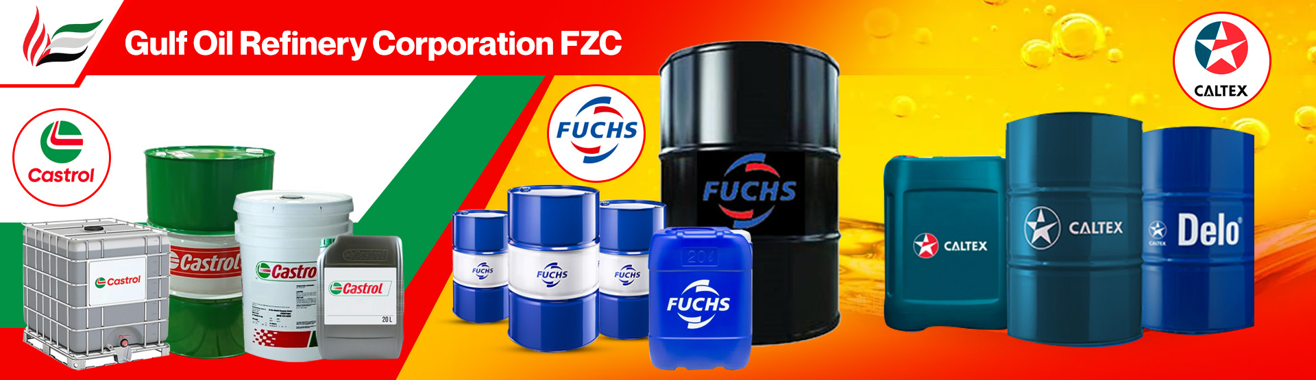 GULF OIL REFINERY CORPORATION FZC in UAE - ReachUAE Business Directory